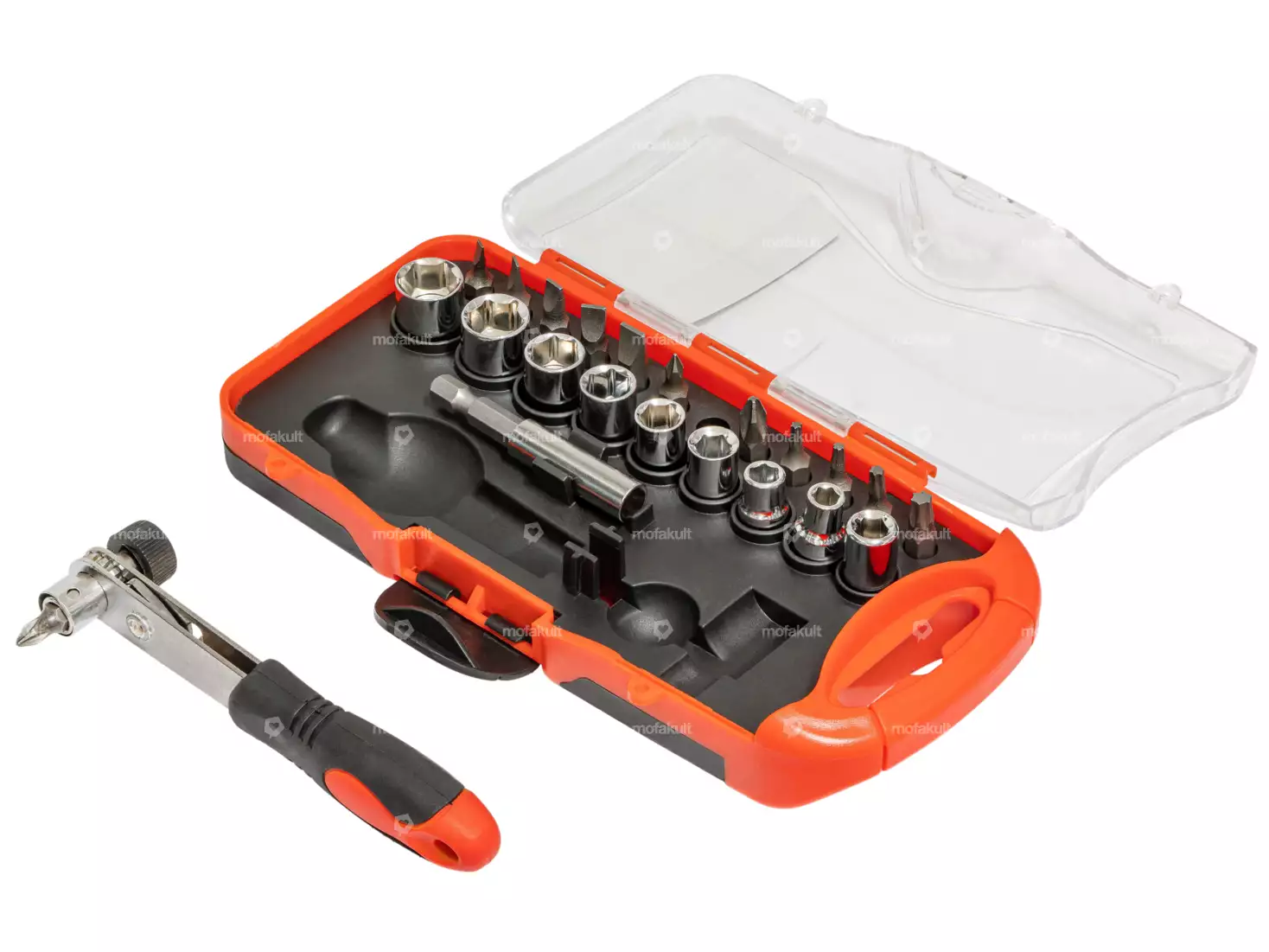 BGS Set de cliquet petit 1/4" (noix & embout) | mofakult