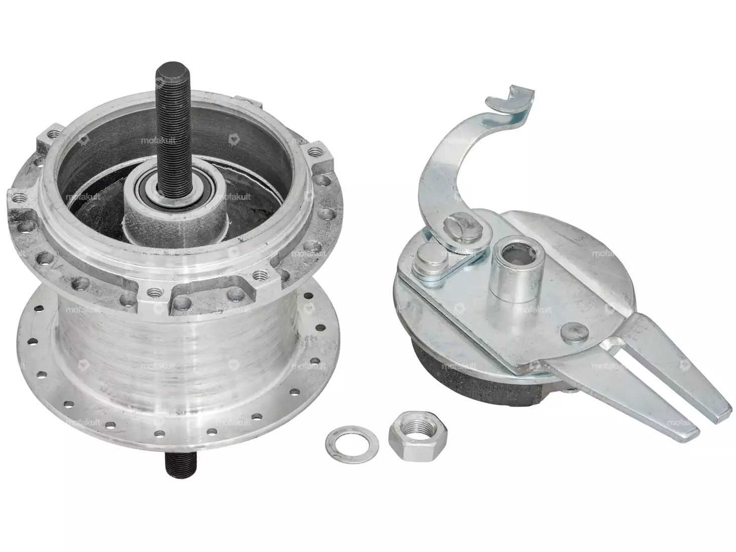 Moyeu de roue rayon arrière alu | Puch | mofakult