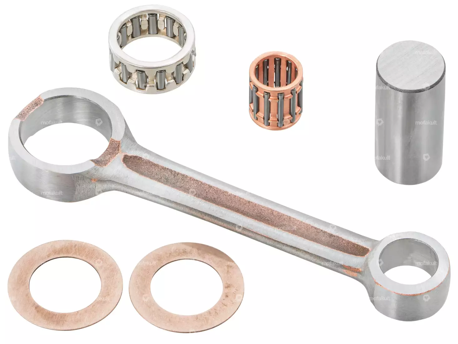 Mazzucchelli bielle "Racing" axe 10 mm | Piaggio Ciao, SI, Bravo, Boxer ...