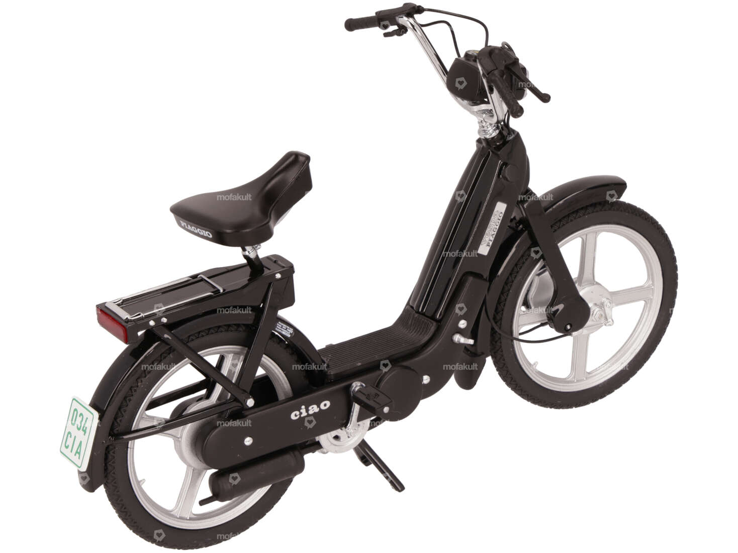 Vespa Piaggio Ciao noire miniature 1:10 (qualité 1A) | mofakult