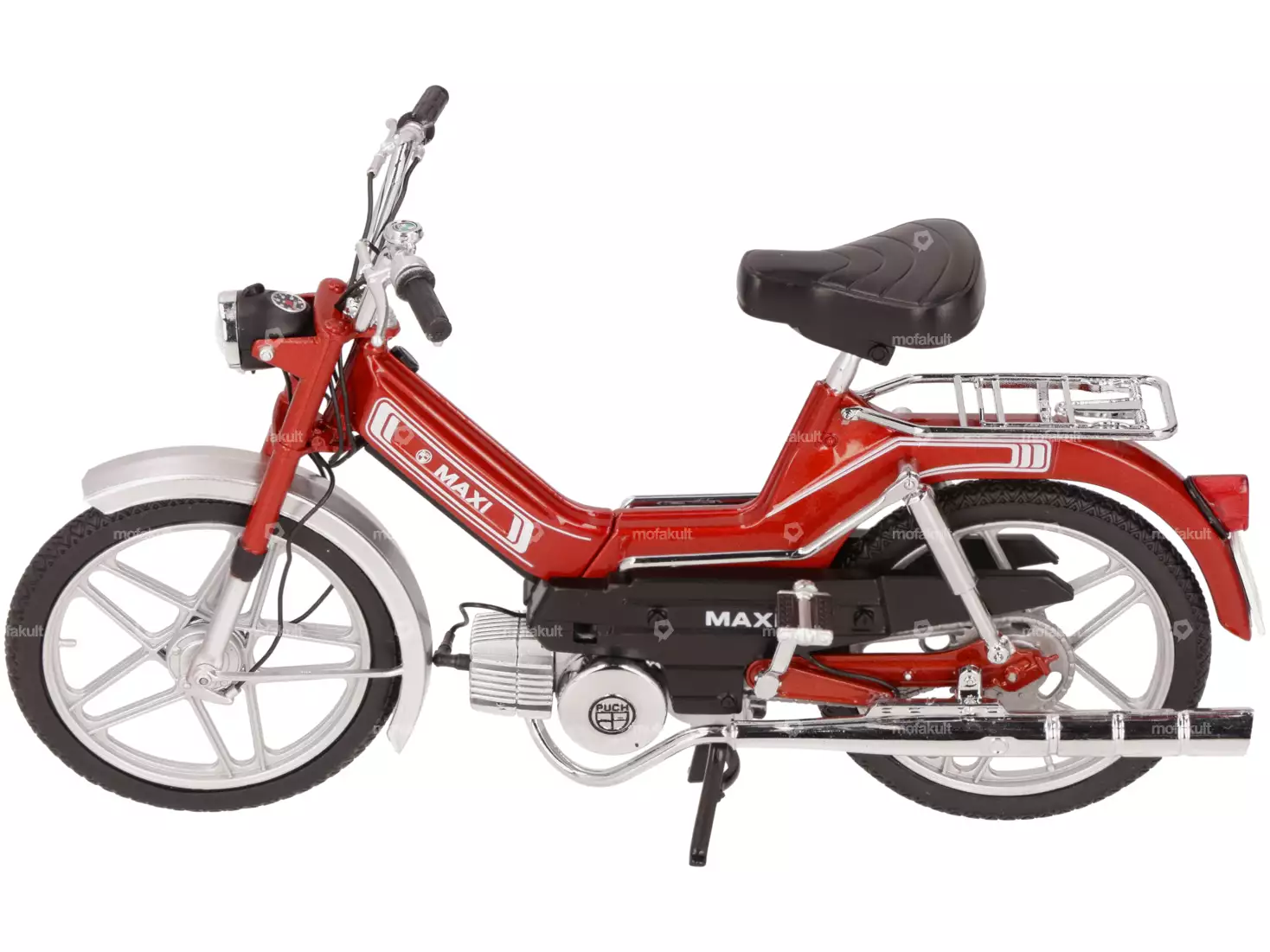 Puch Maxi S rouge modèle miniature 1:10 (qualité 1A) | mofakult