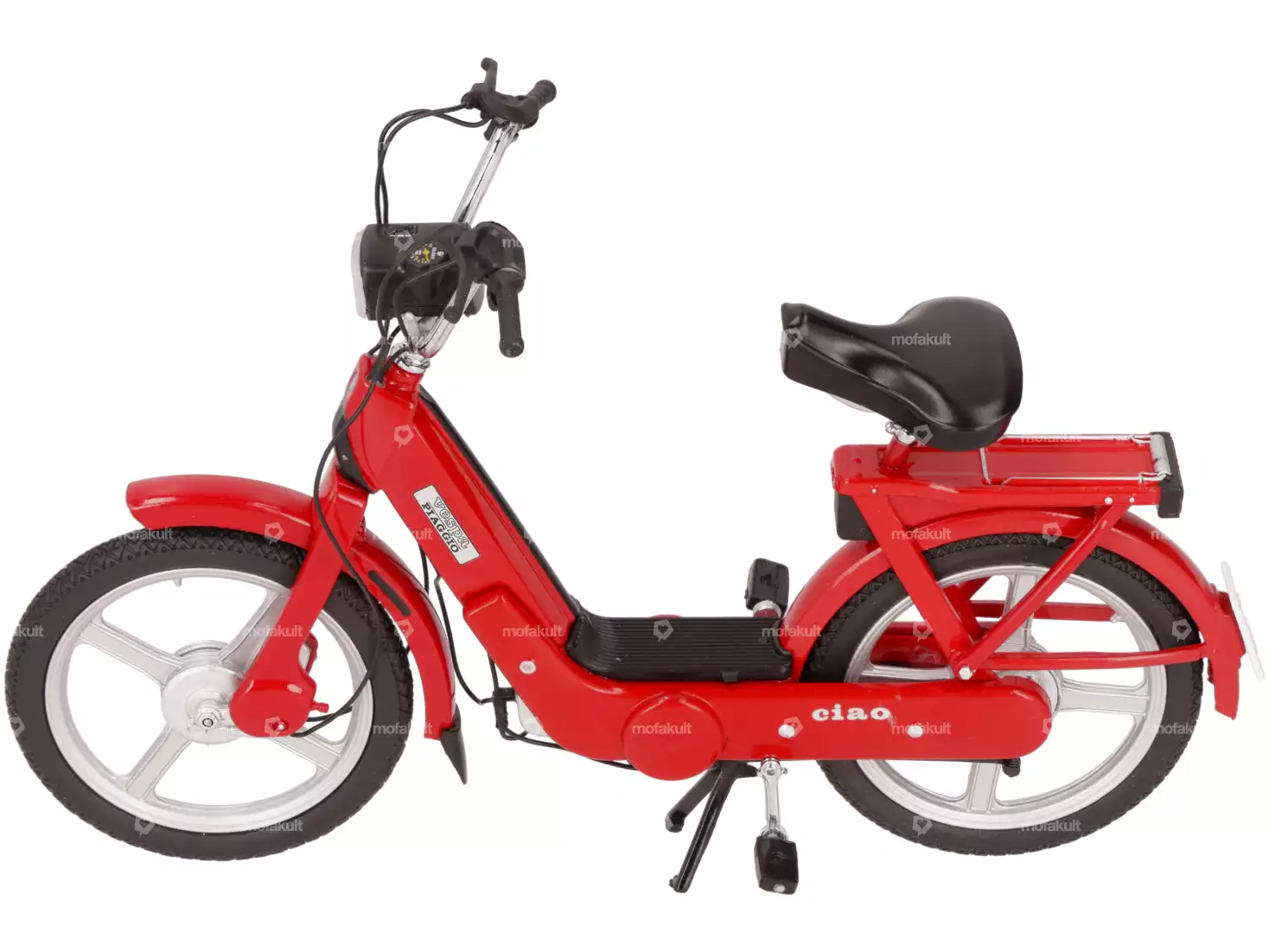 Vespa Piaggio Ciao rouge modèle miniature 1:10 (qualité 1A) | mofakult