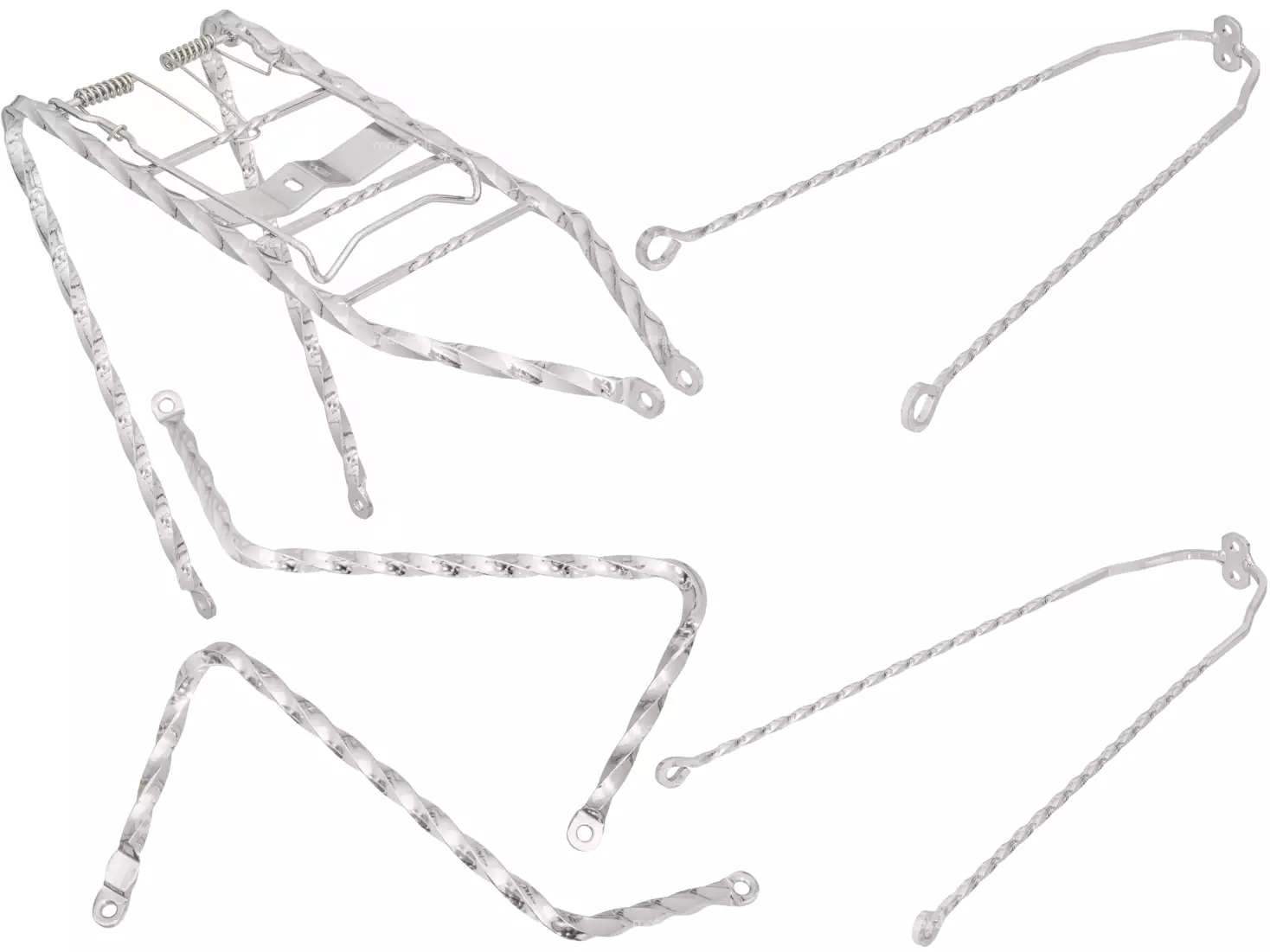 GPO attachment parts set "Chopper" turned bars | Puch Maxi N | mofakult