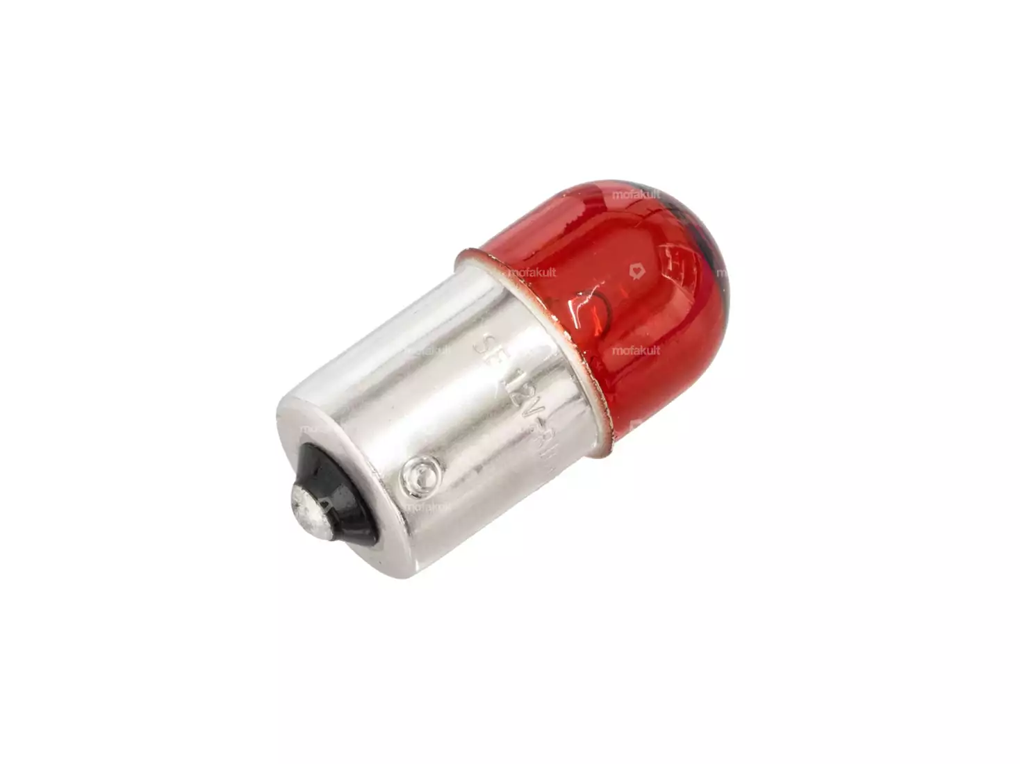 GPO Ampoule 12V - 10W (BA15s, G18) rouge 1 filament | mofakult