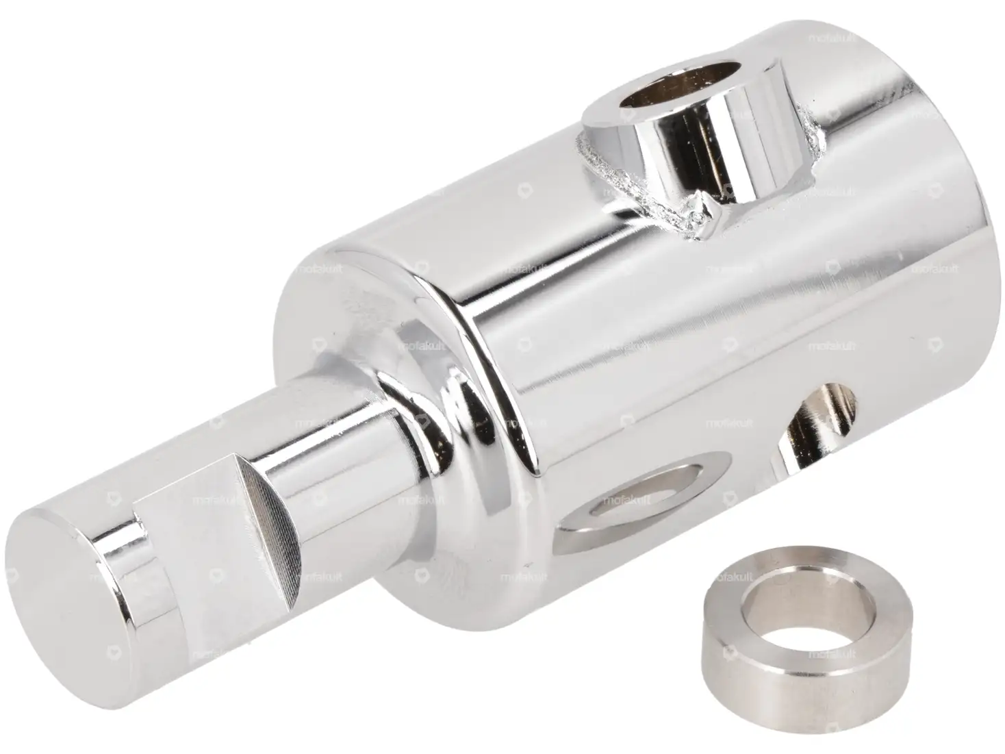 Extension axe de pédalier + 48 mm Inox | mofakult
